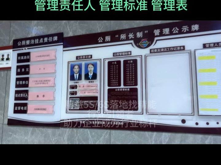 洗手间6S管理 标准精益6S管理落地找精能 6S管理#6S管理 #6S管理...
