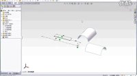 SolidWorks三维实体设计教程SW2011-05-05边界曲面 三通连接