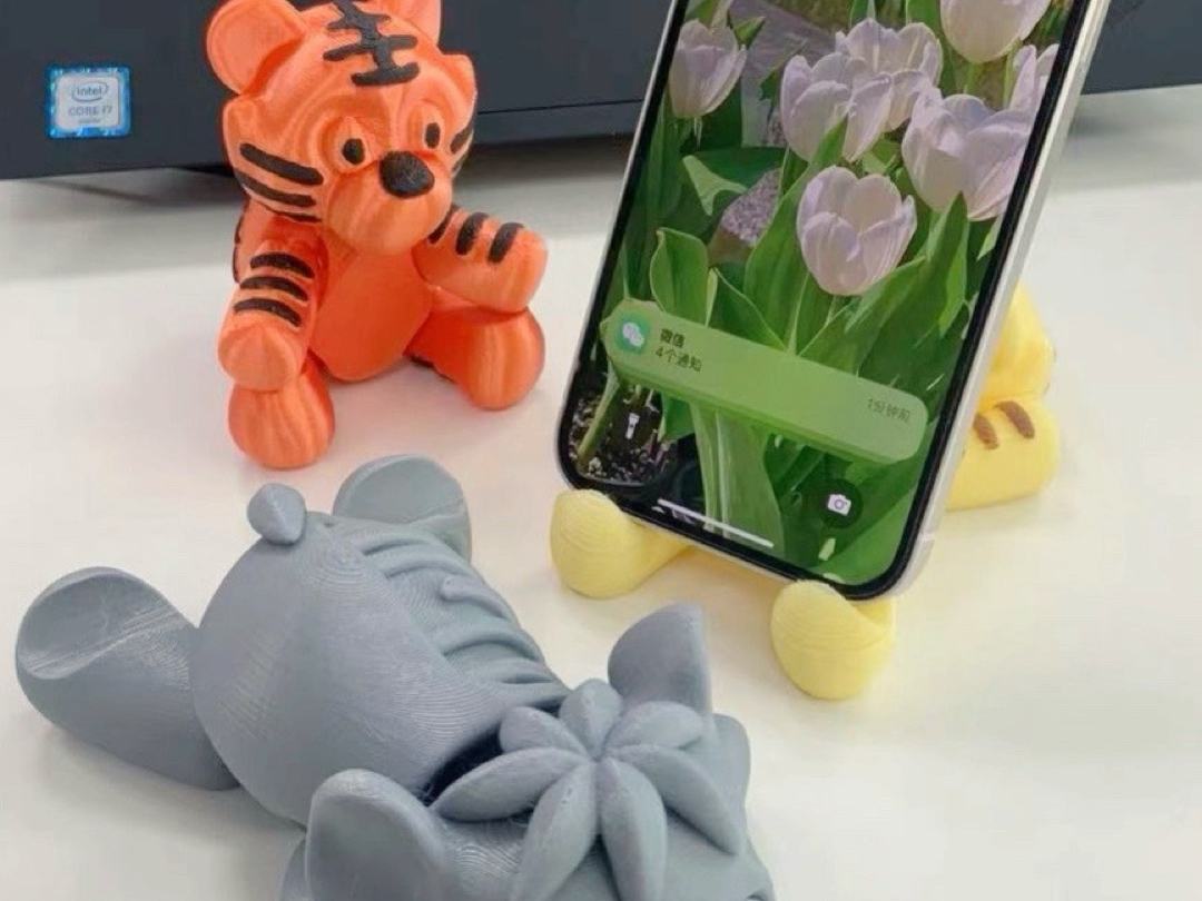 快来围观我3d打印的手机支架