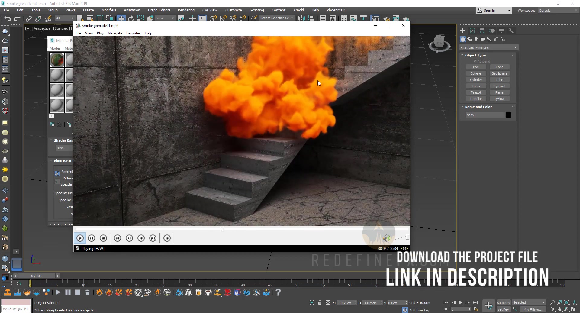 【TyFlow& Phoenix FD教程转载 】&走廊生烟