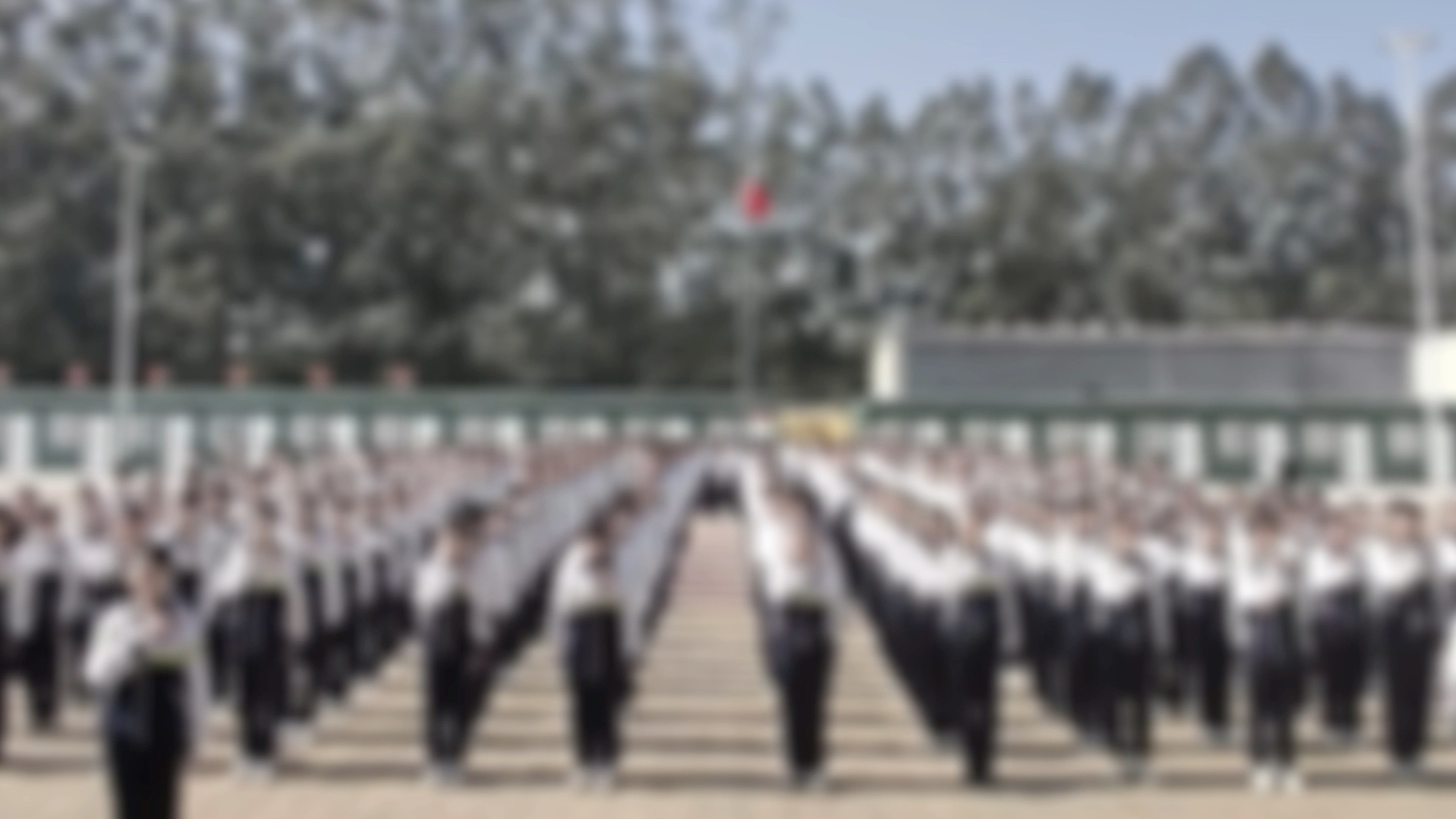 初中生社会实践跳《精忠报国》舞蹈,加油china