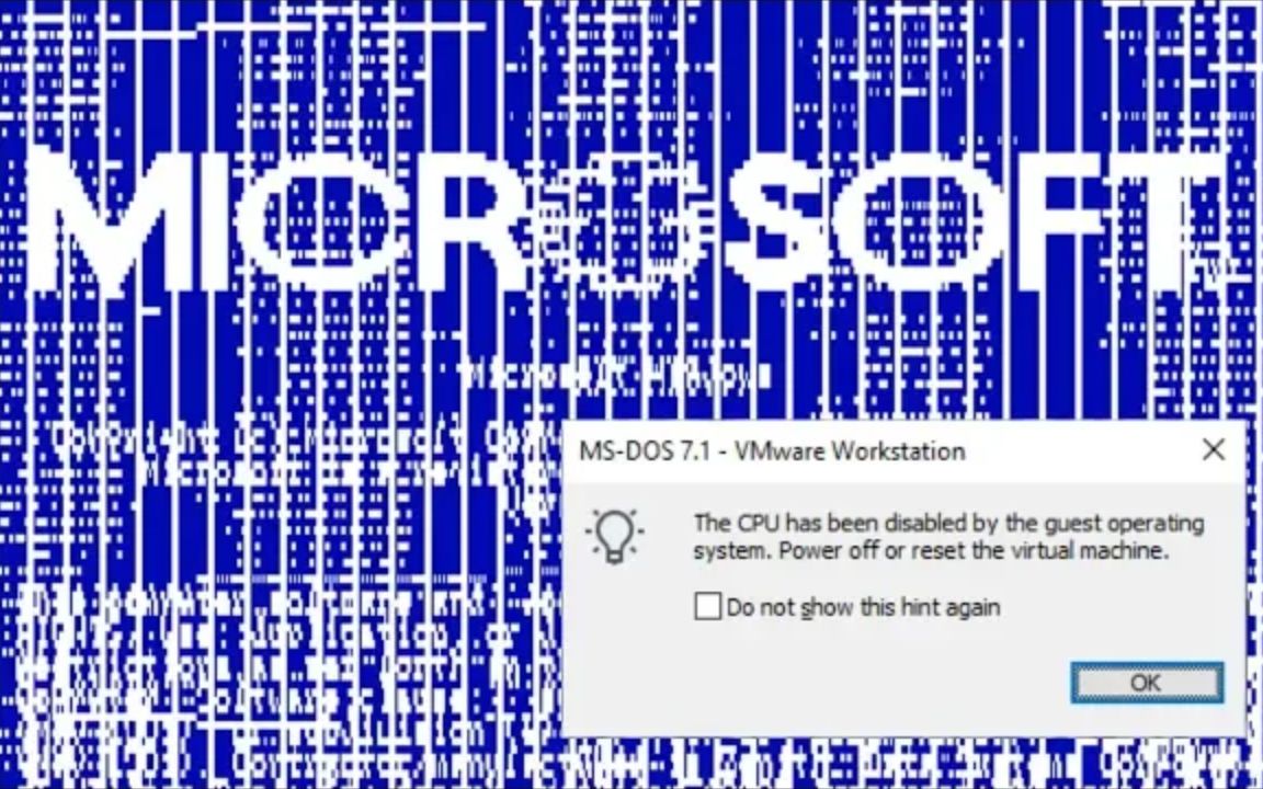 【末影人】MS-DOS 7.10上的Windows 1.0