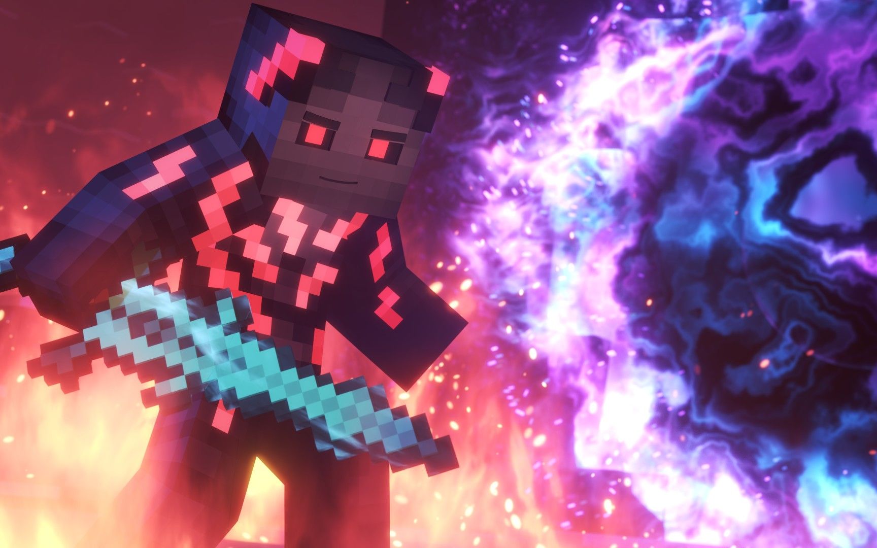 【Minecraft混剪】 最全打斗高能!我的世界动画:战争之歌