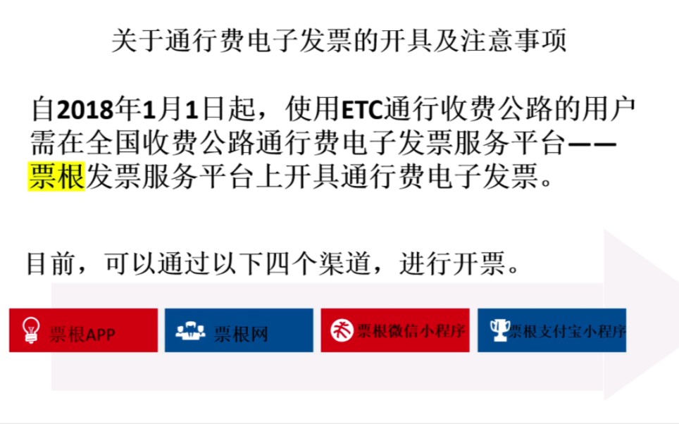 通行费发票的开具方法