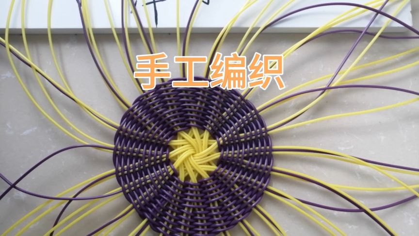 藤条编织,好看又实用,编织还简单