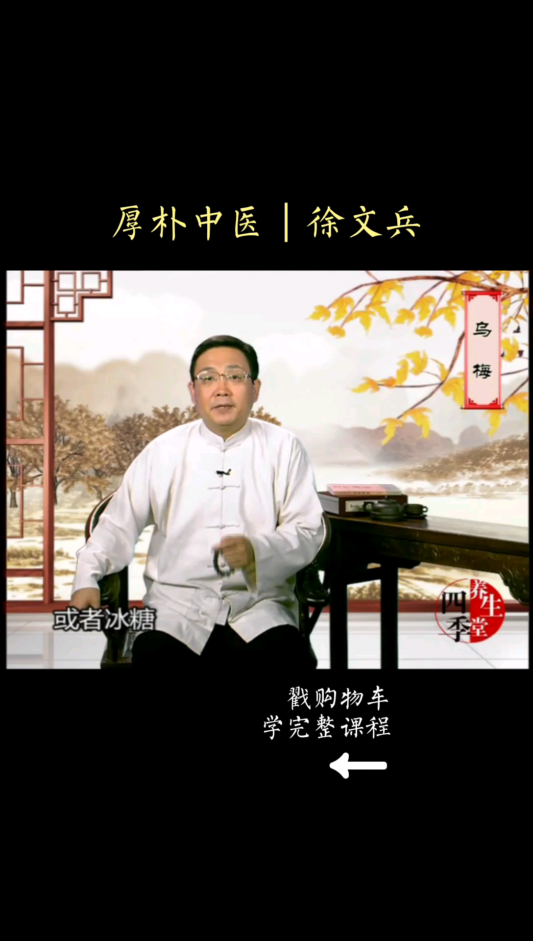 徐文兵:乌梅的药用价值#徐文兵# #乌梅