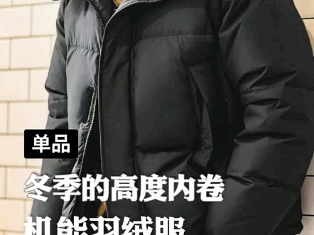 马登工装 山系可拆卸羽绒服马甲保暖机能连帽背心外套面包服男冬季 ...