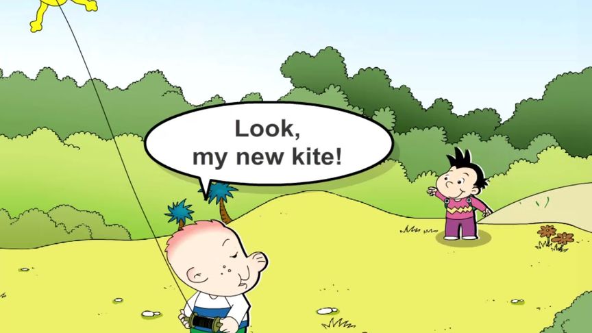 小学英语外研版三年级上册M8-U1Part1课本第44页