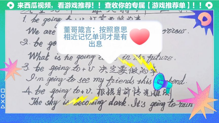 品析八年级英语一组词be going to四种用法比较