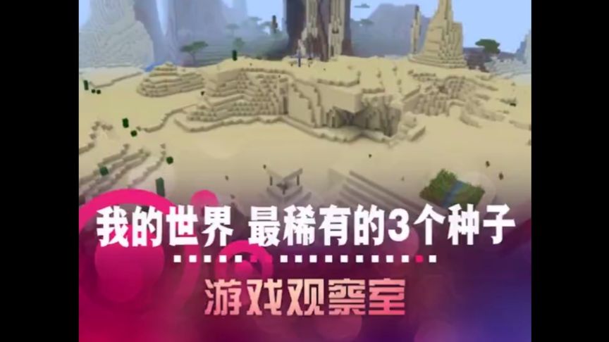 【我的世界】mc最神奇的种子是哪个呢?