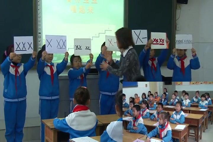 ...人音版小学音乐二年级下册_两只老虎-杨老师2优质课视频教学公开课