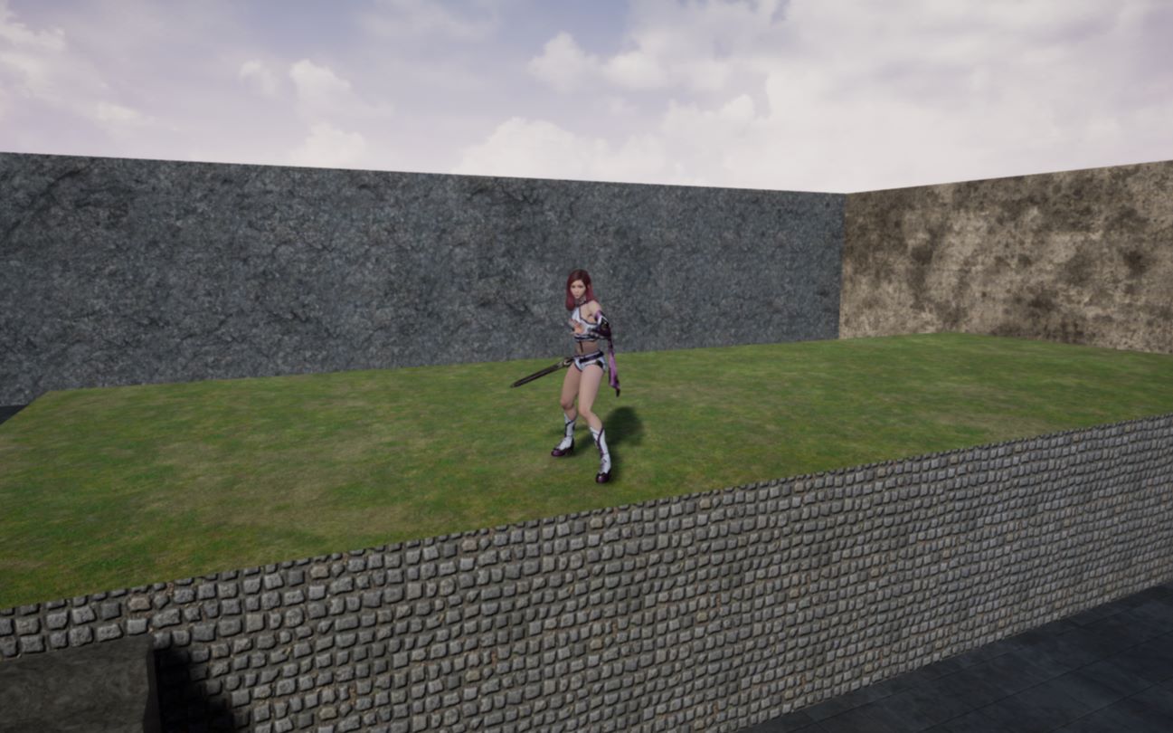 UE4-RPG游戏开发第1节,简单场景创建,动画蓝图,移动操控绑定