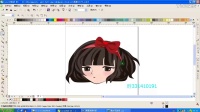 cdr自学实例视频教程:CorelDRAW人物插画教程案例_7平面设计学习