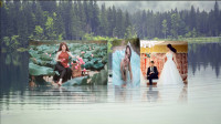 影视后期会声会影进阶007 画中画滤镜 横版图片旋转木马效果预览