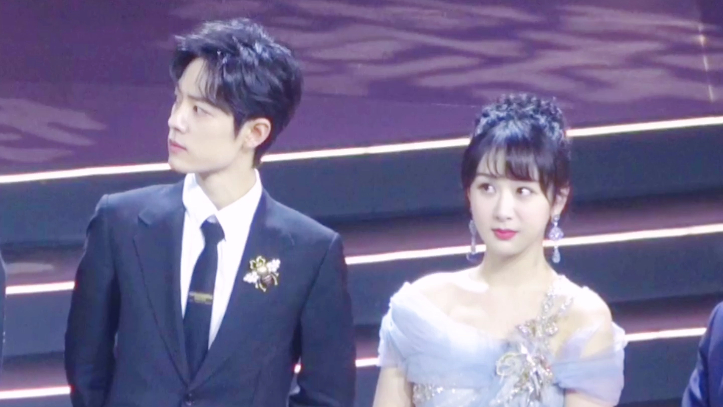 杨紫丨肖战 微博之夜同框