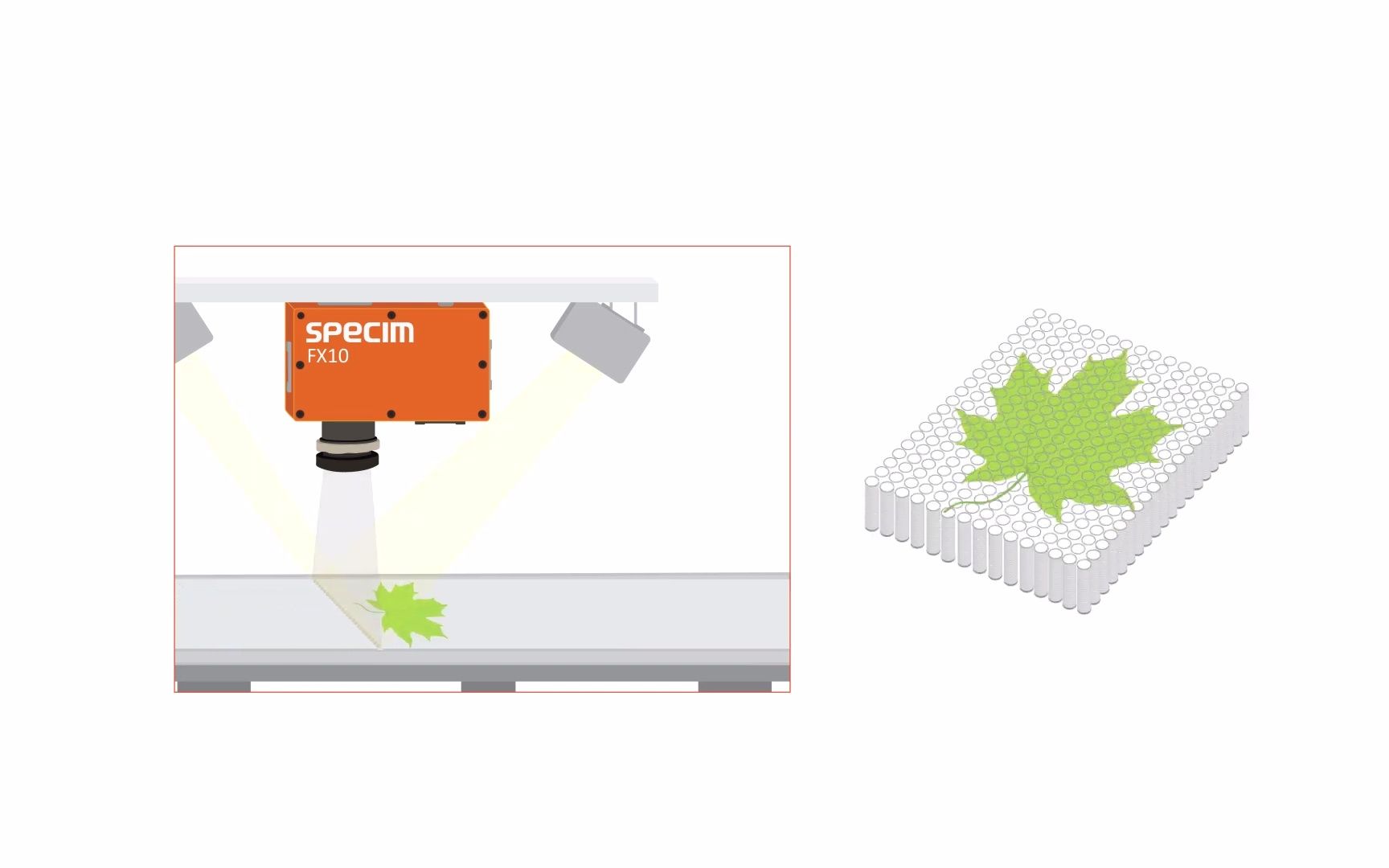 Specim高光谱线阵扫描相机的工作原理