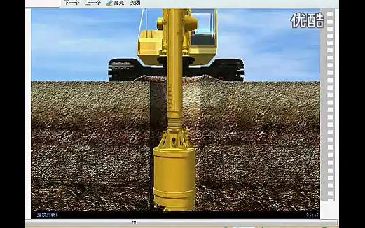 旋挖钻机工作原理over_标清