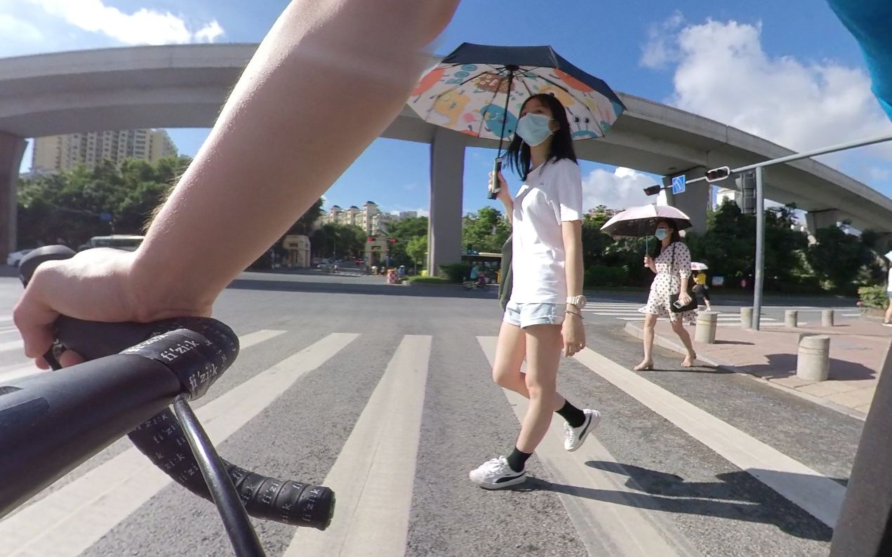 深圳日常公路自行车骑行上班路