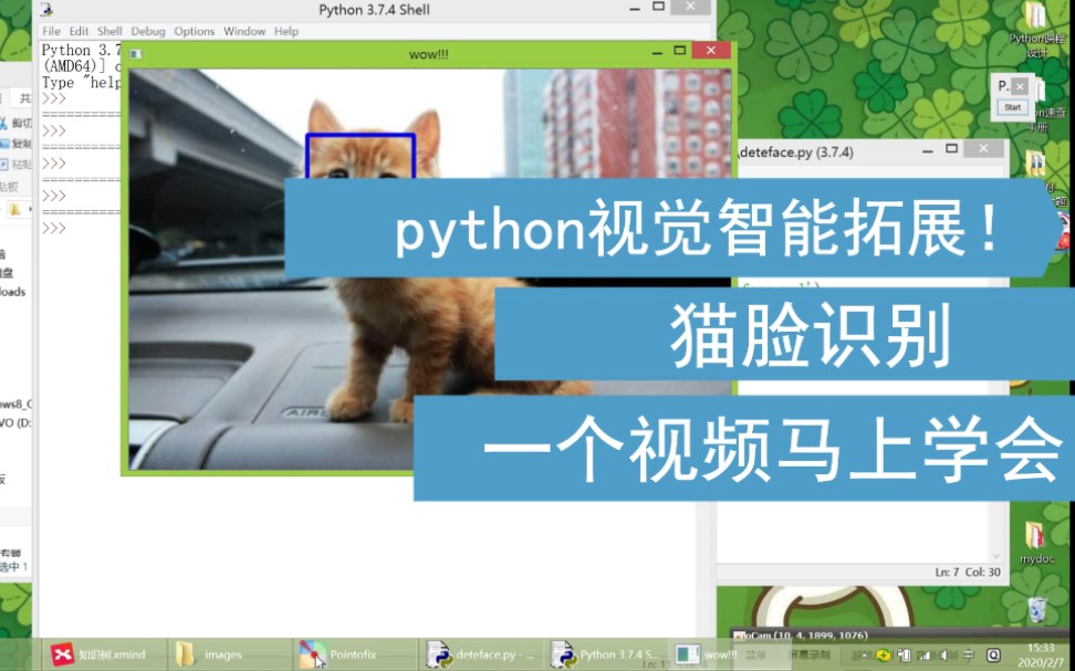 铲屎官们!猫脸识别了解一下?Python视觉智能拓展!
