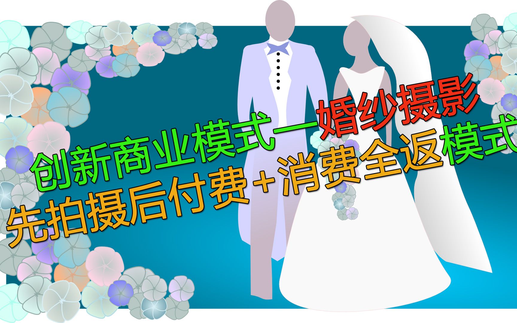 创新商业模式之婚纱摄影先拍摄后付费+消费全返模式解析