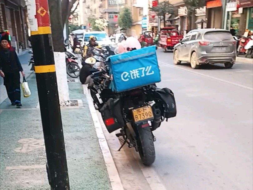 饿了么最强外卖车