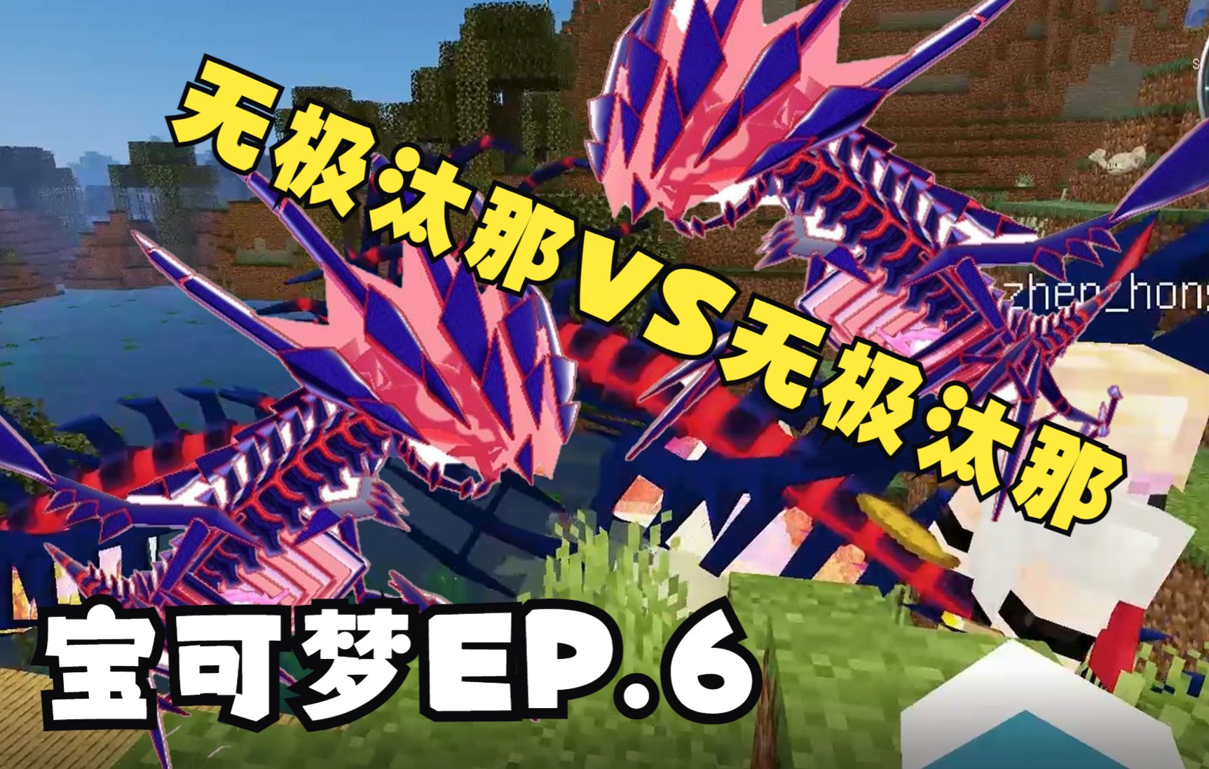 我的世界1.16.5神奇宝贝生存EP.6 无极汰那VS无极汰那