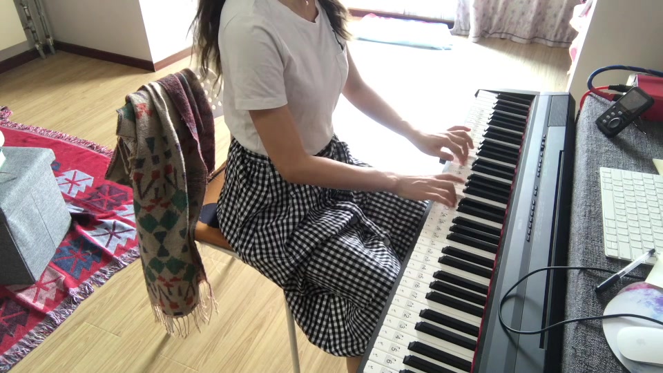 【自己学习弹钢琴】第31天 哈农指法 76bpm | Teach yourself to play ...