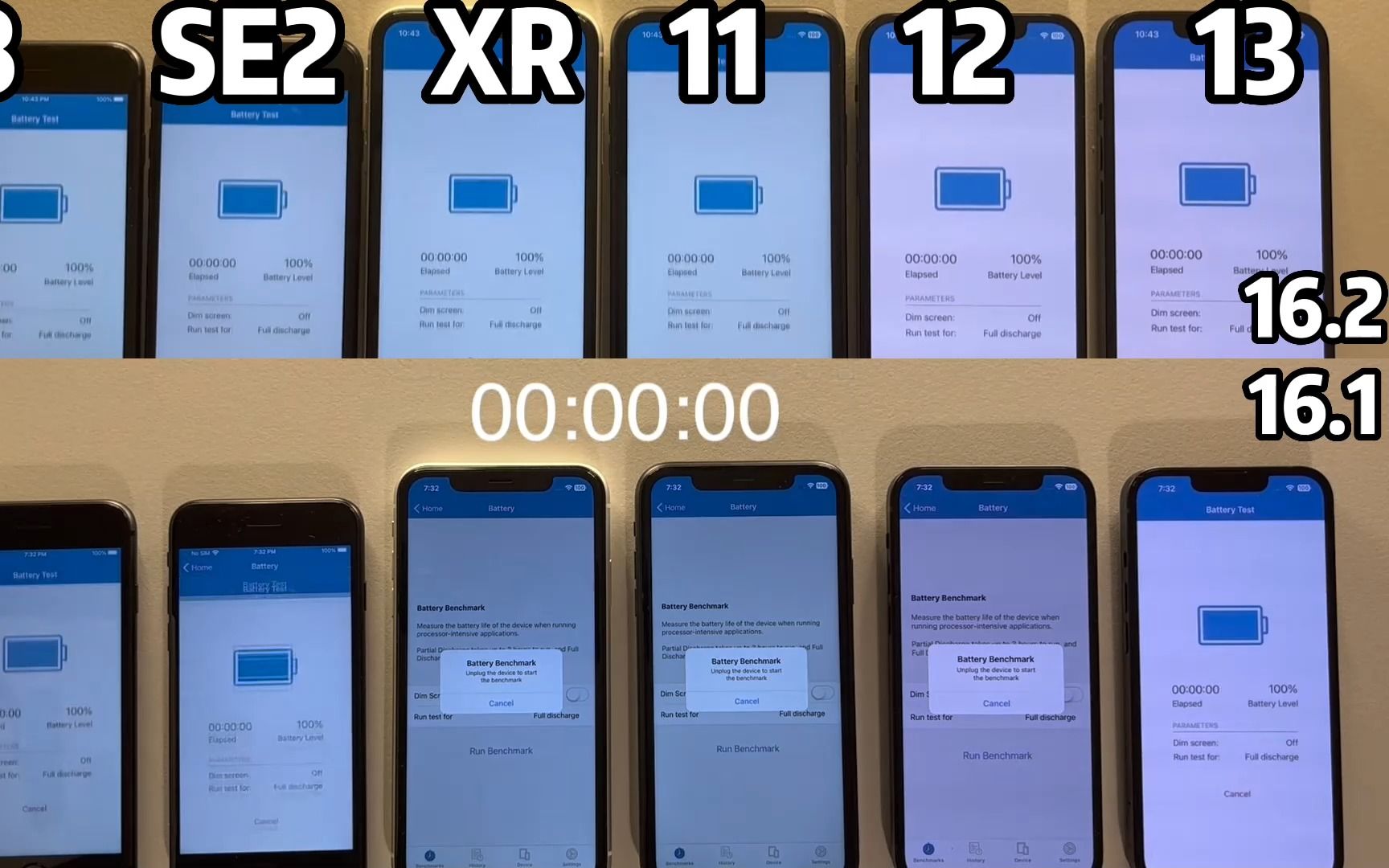iOS16.2续航测试对比iOS16.1