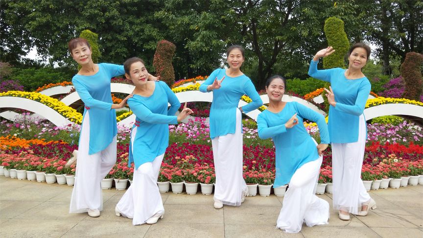 风情万种,婀娜多姿,简单易学的古典舞