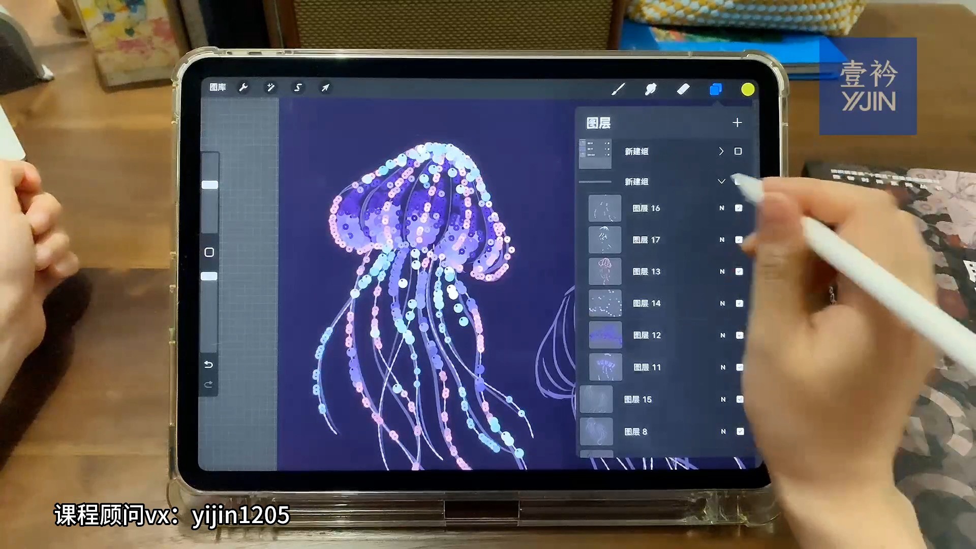 Procreate时装图案设计及工艺应用公开课|印花图案/花卉纹样/四方连续...