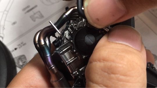 #田宫模型 #cbr1000rrr #模型制作 视频有点长希望大家能看完