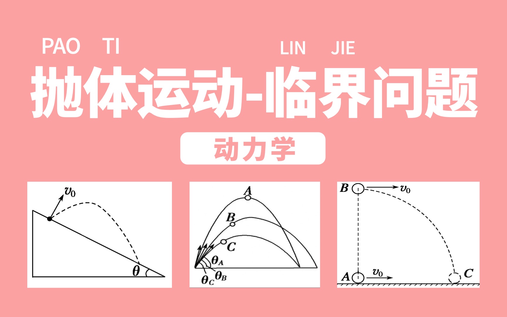 【动力学•进阶】24 抛体运动进阶(临界问题)| 力学专题篇
