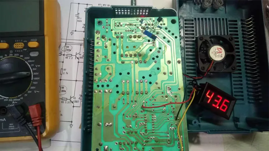 TL494电动车充电器改连续可调直流稳压电源(下)