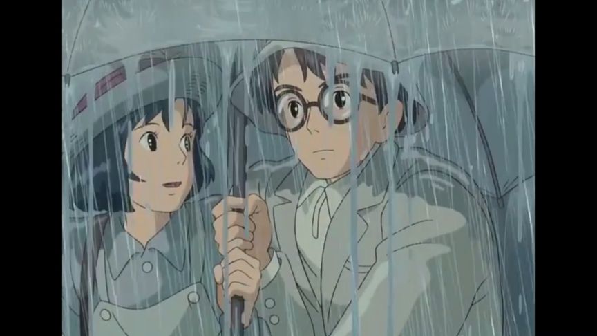 下雨天宫崎骏的动画 莫名的舒适感