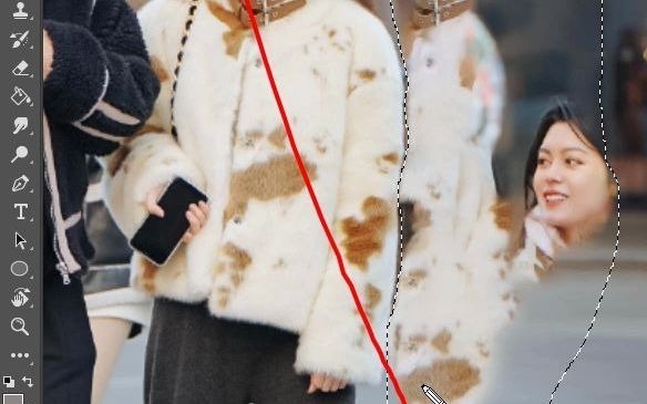 【ps小技巧】ps去掉路人甲