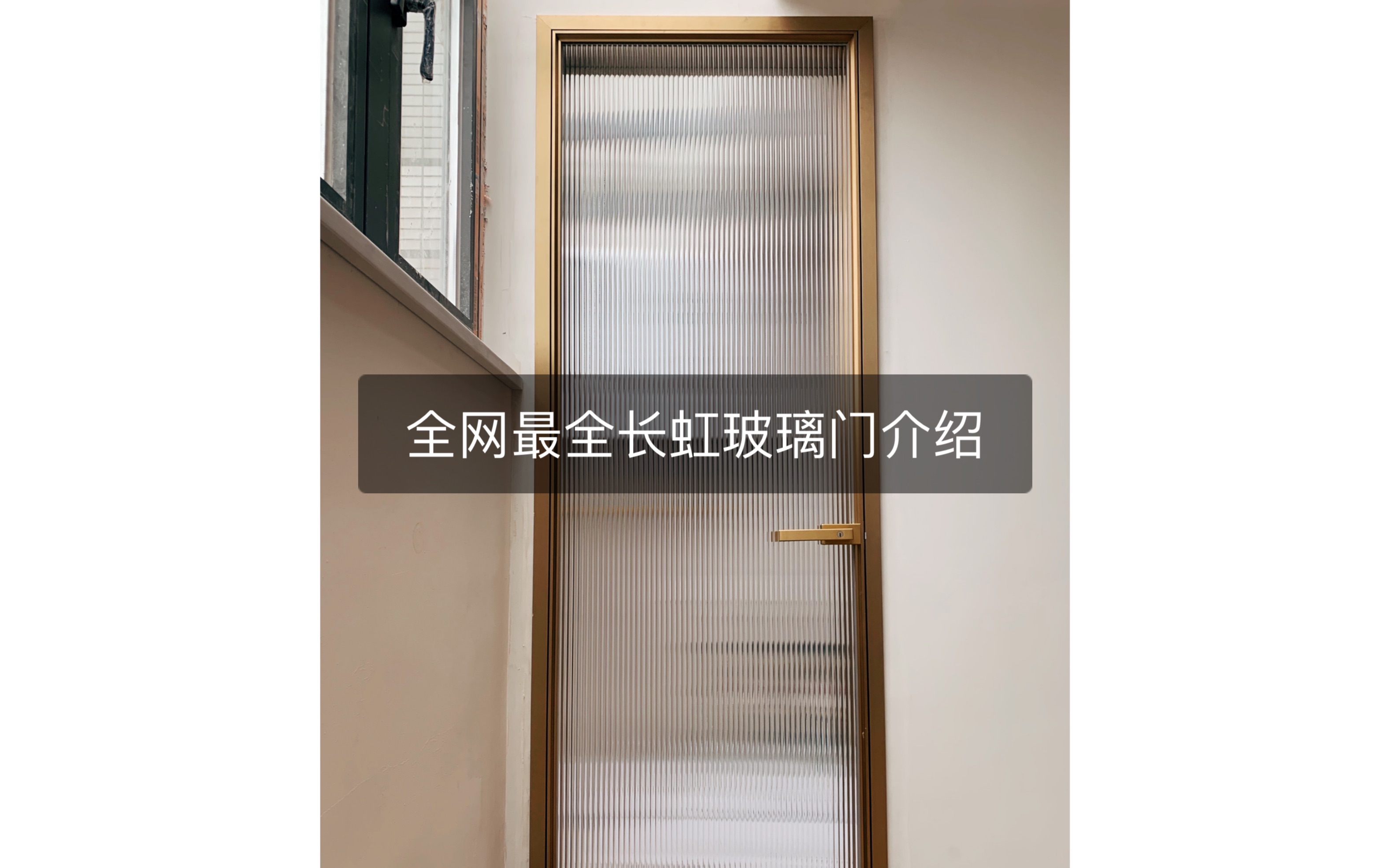 装修记录34|全网最全长虹玻璃门介绍