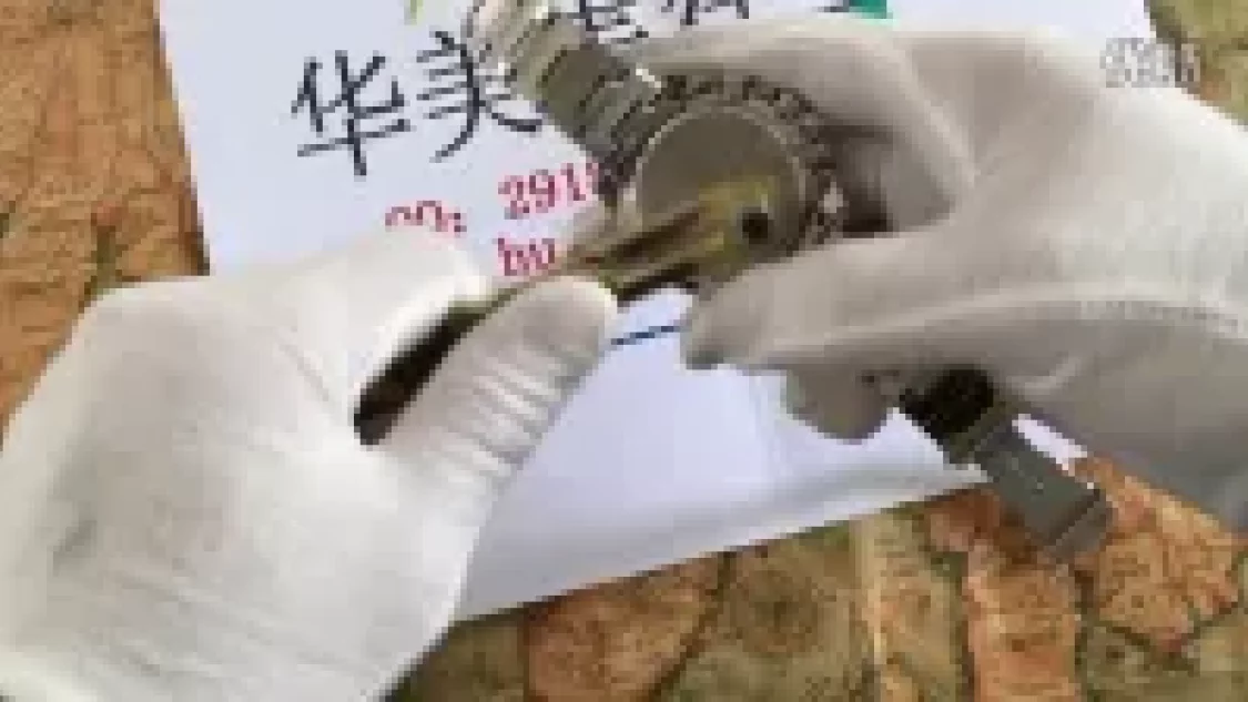 CASIO卡西欧手表换电池视频教程旋转开后盖式手表如何自己开后盖换...