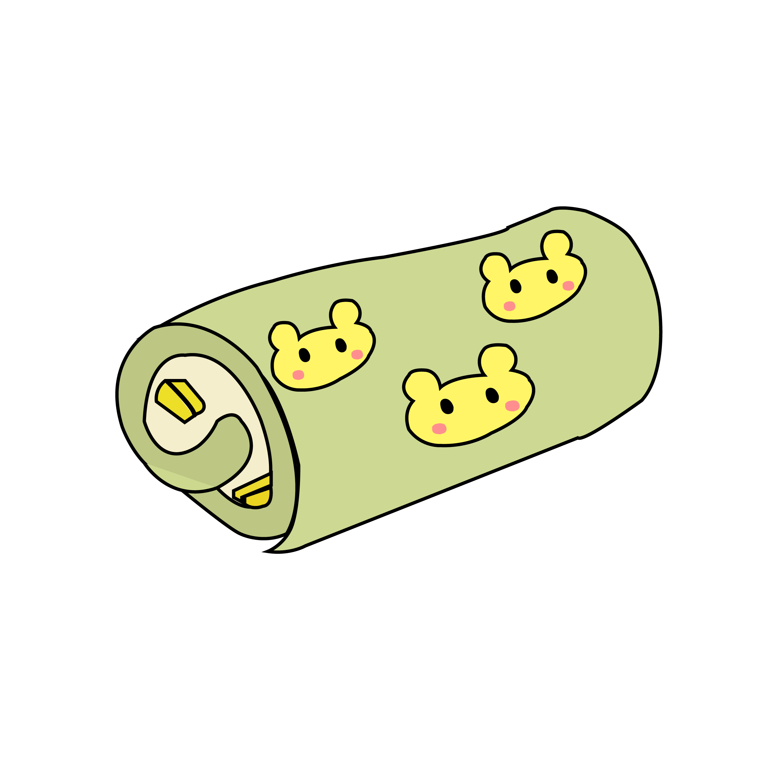 茶味卷芯 
