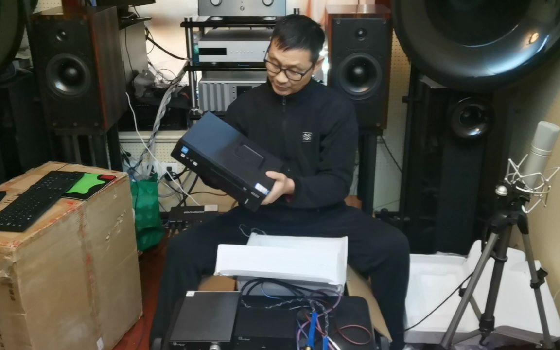 393 模拟时代产品开箱 音频电脑 解码器 数字界面