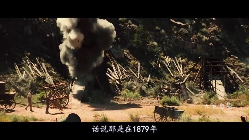 高分动作电影,美国最强牛仔,7人对战200人,还炸毁了加特林!
