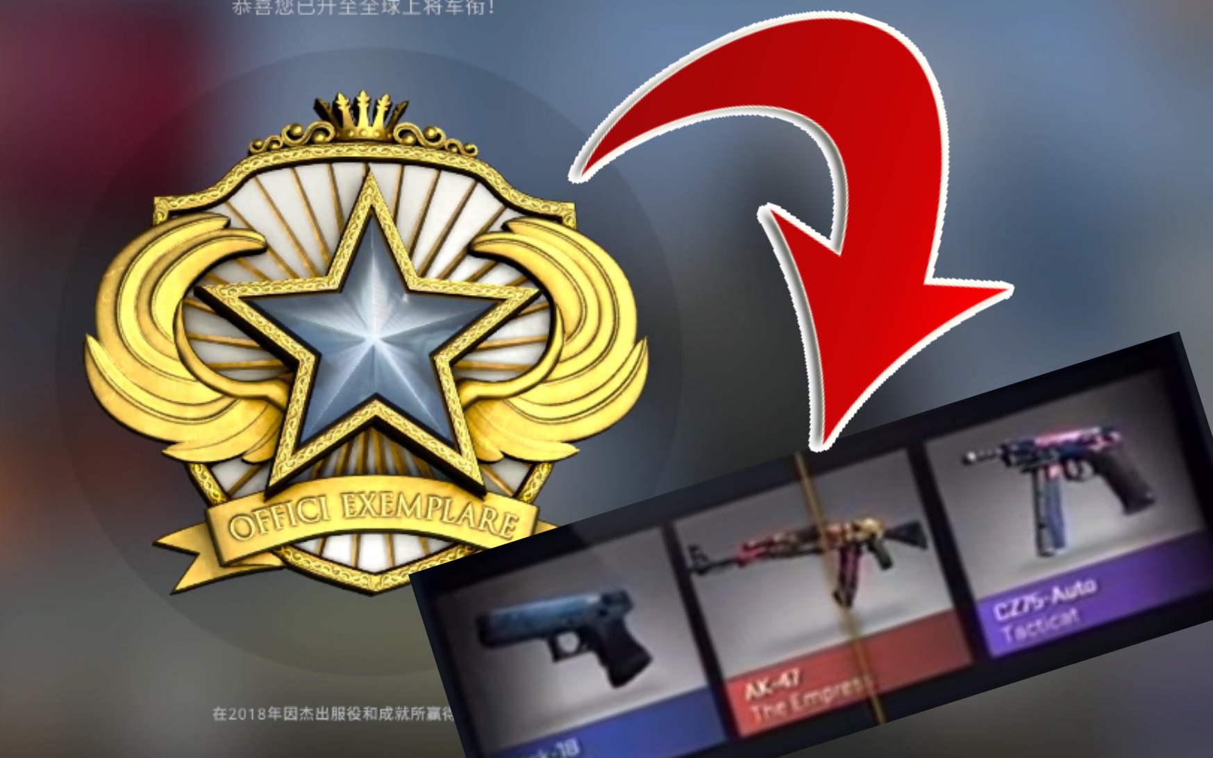 【CSGO】当你领了服役勋章后去开一个光谱2 | CSGO满级纪念