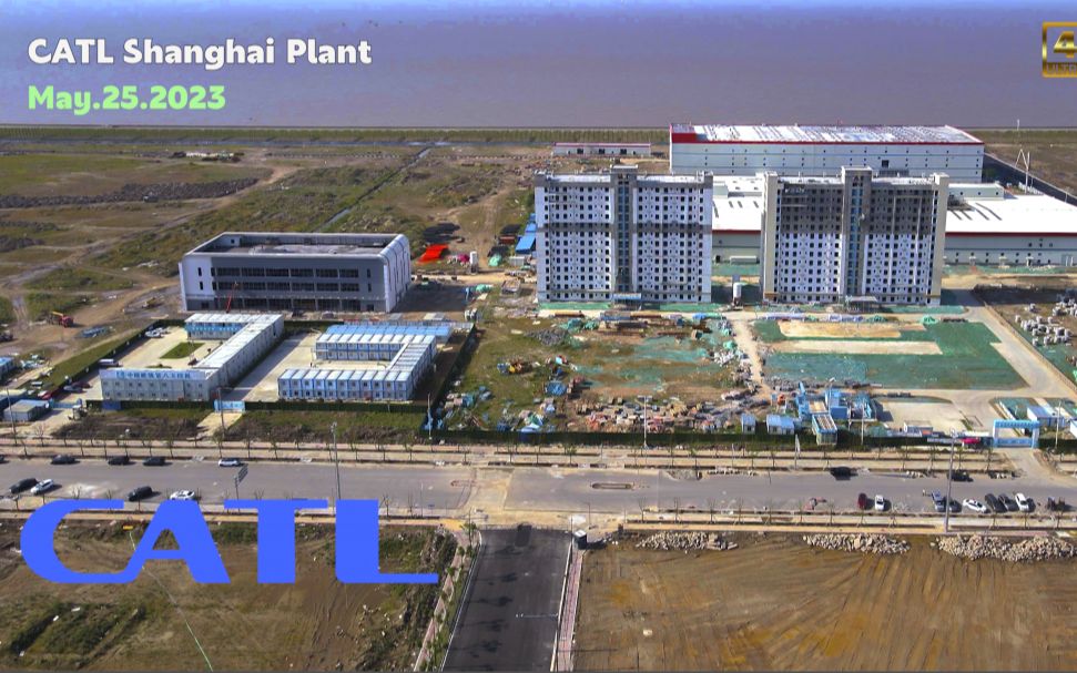 【宁德时代】上海工厂建设放缓 I周边公共设施待完善 I 4K