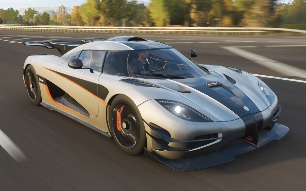 【地平线4】柯尼塞格ONE:1高速路体验 简森巴顿制作