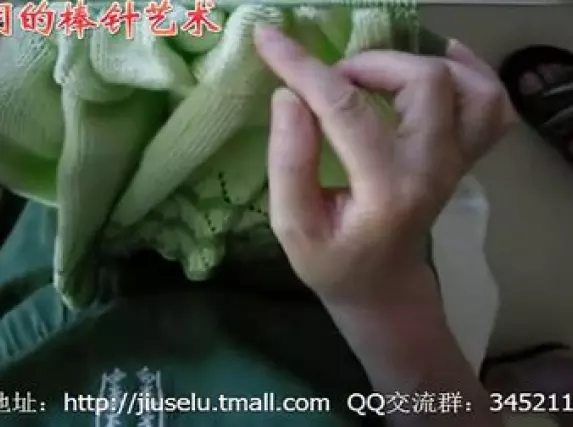 明月的棒针艺术 圆领并针法和挑圆领技巧下集 零基础 编织教学 教程 ...