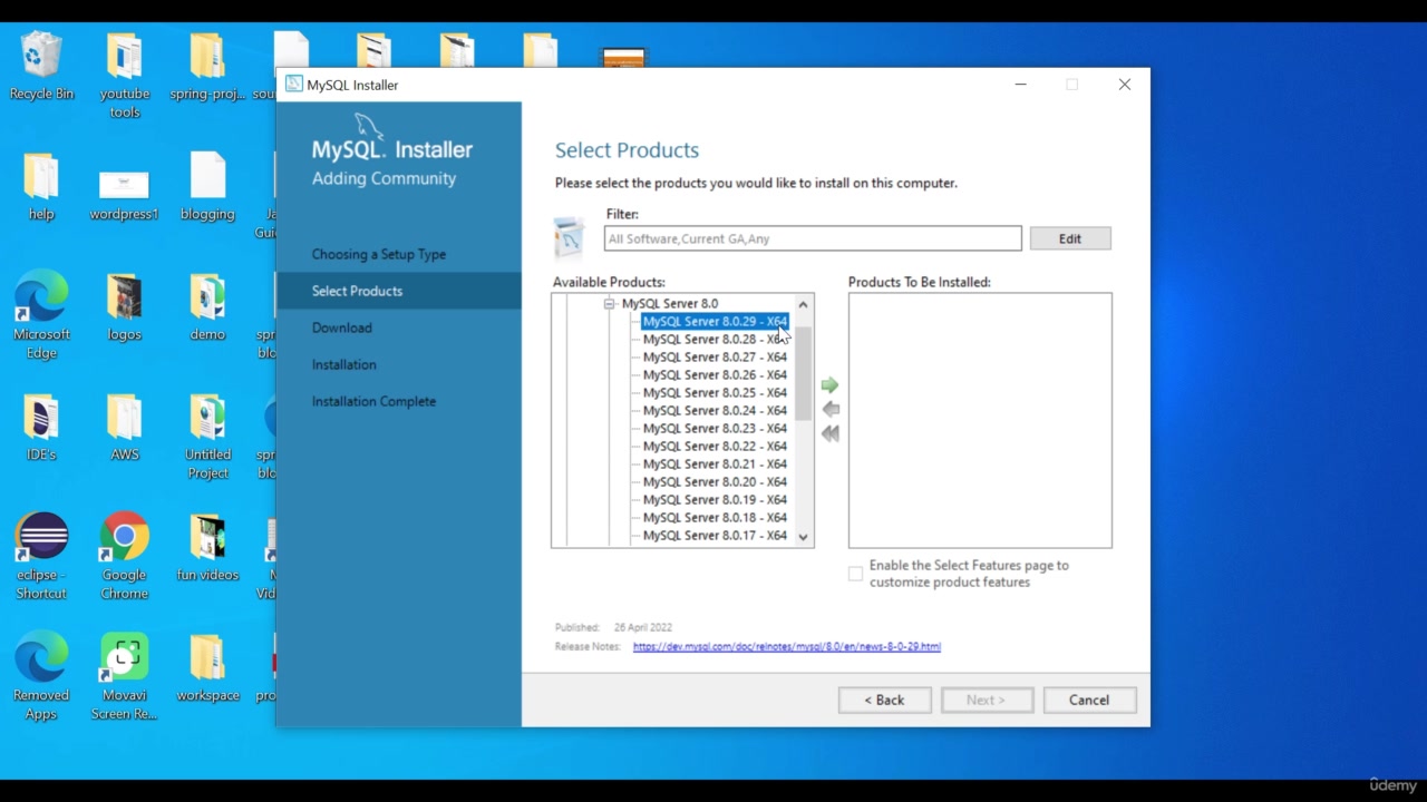 006 Install MySQL Server 8 and MySQL Workbench in Windows 10