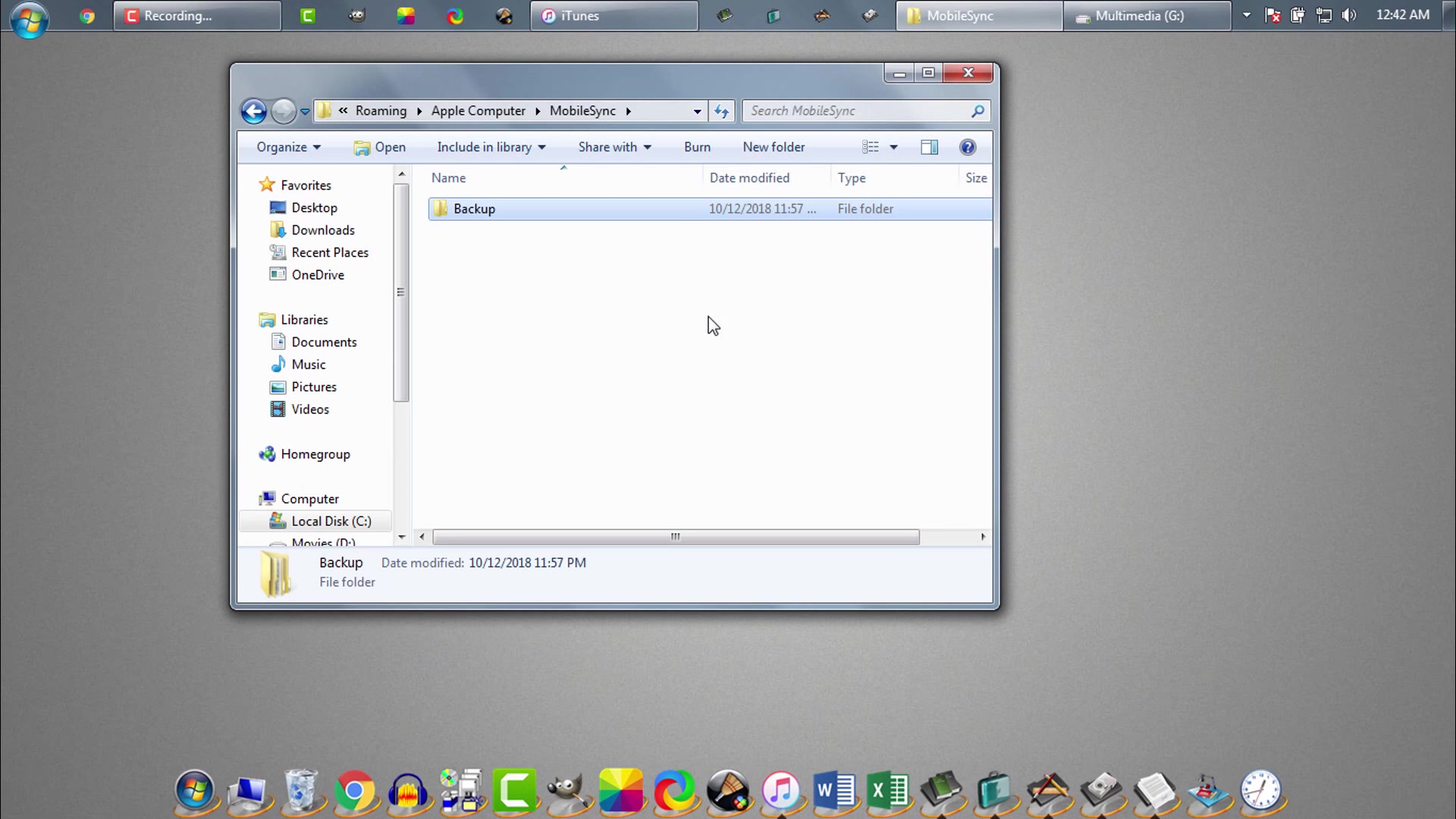 apple iTunes Backup Location Change -Windows更改变更iphone备份...