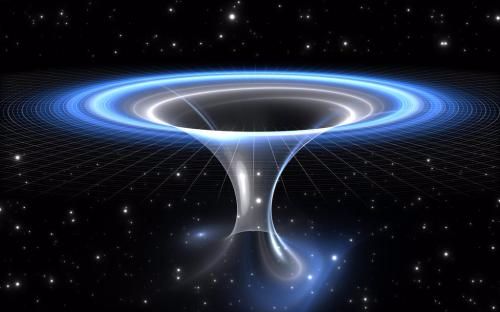 《口袋里的宇宙》黑洞…与虫洞中的地球【迷糊的小三儿】