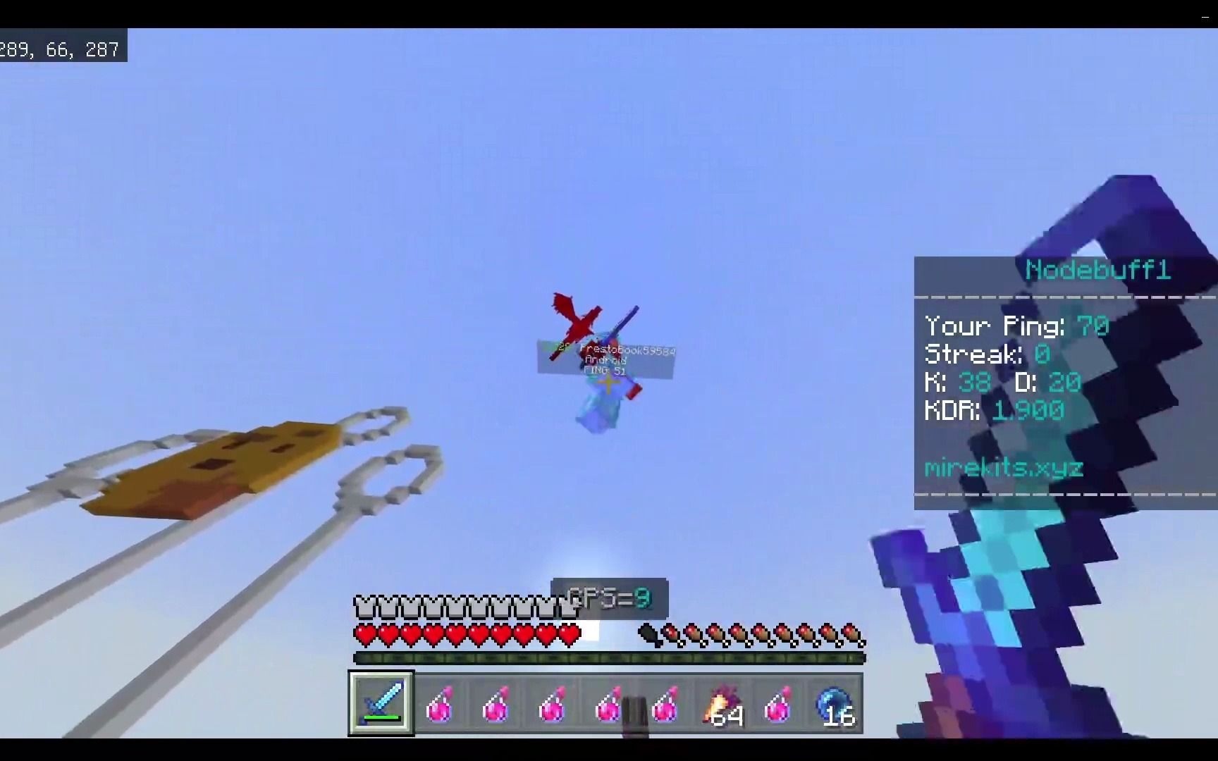 None of your love//MCBE1.17Win10nodebuffPVP