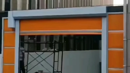 大连瓦房店长兴岛喜科门业电动门工业门伸缩门快速门车库门抗风门