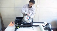 山西虹安HYZ4C正压氧气呼吸器拆卸